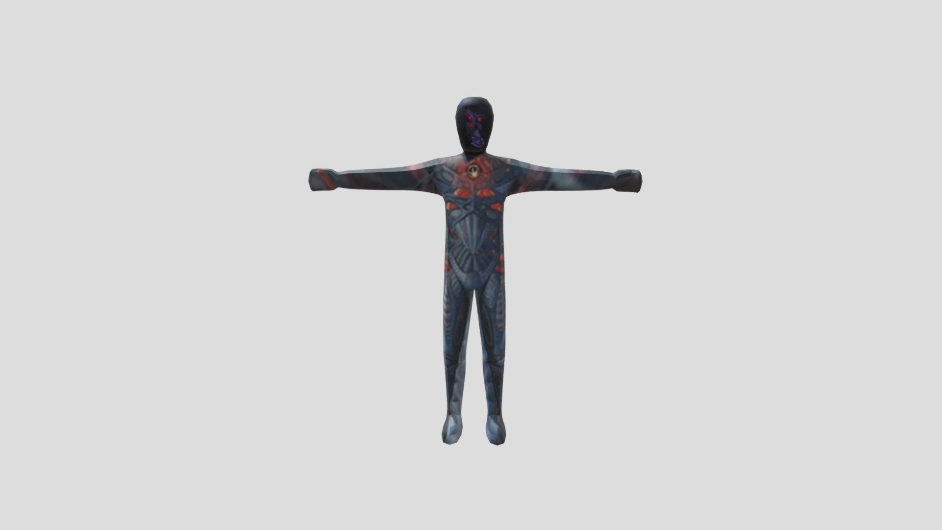 ra one villan 3d model free to use - Download Free 3D model by Sunny ...