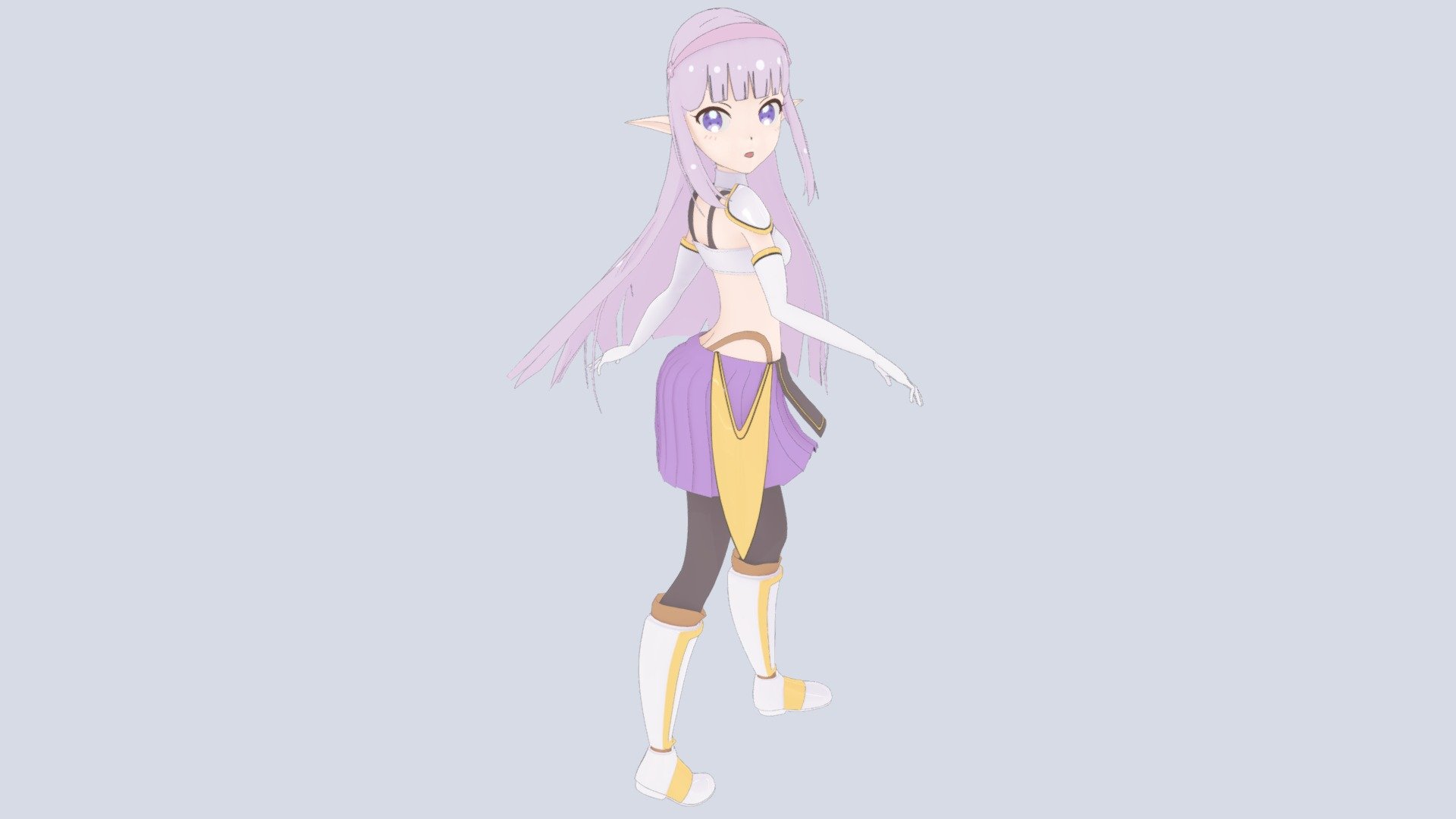 《Endro～！》賽拉 セイラ Seira - 3D model by Sutanq [405e321] - Sketchfab