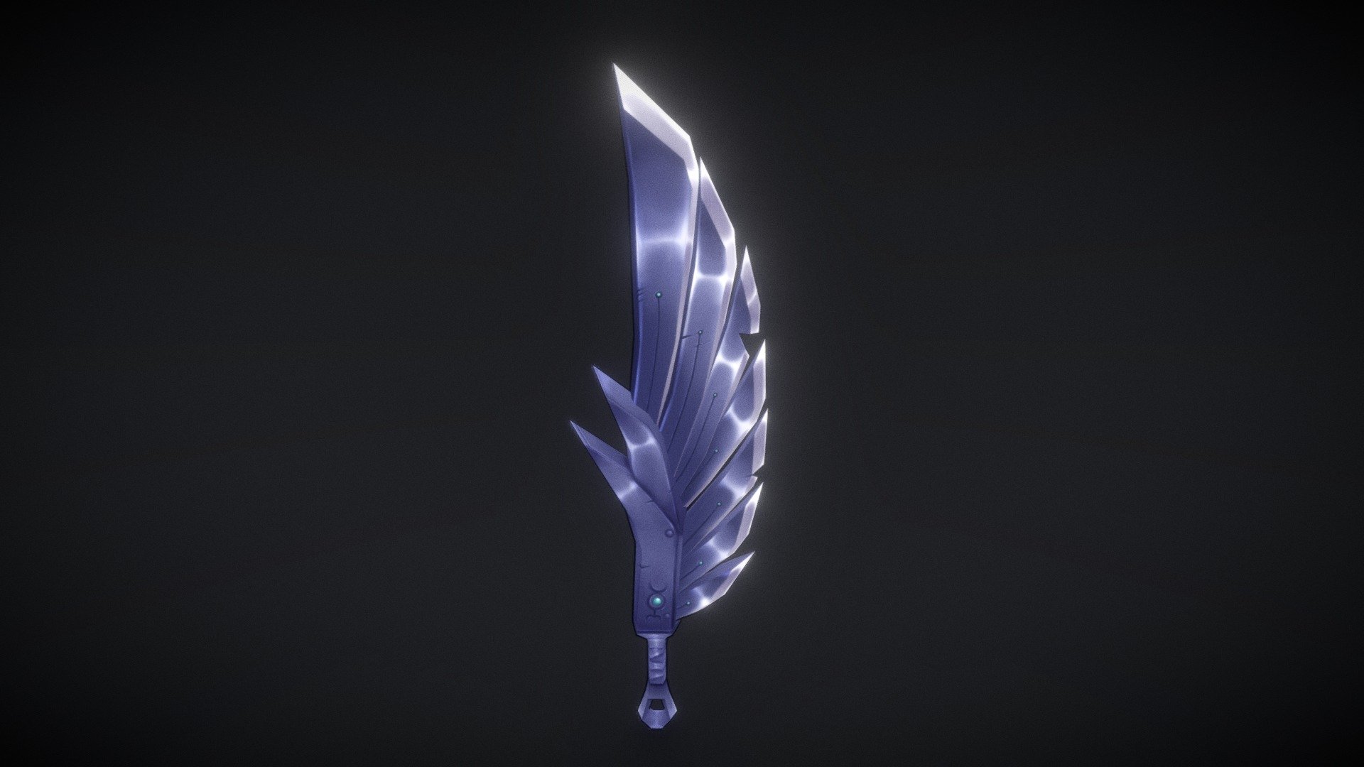 Metal Wing Sword of Icarus [Swordtember-2021] - 3D model by NovanCN ...
