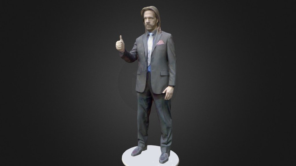 Billy Mitchell - 3D model by the3dphotobooth [405ec9d] - Sketchfab