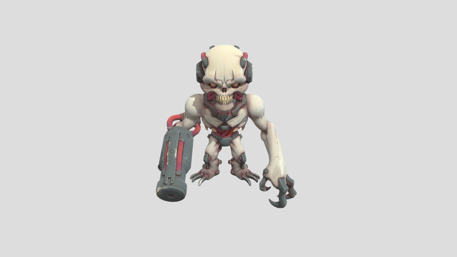 Mecha Zombie - 3D model by Matyi6194 [405f890] - Sketchfab