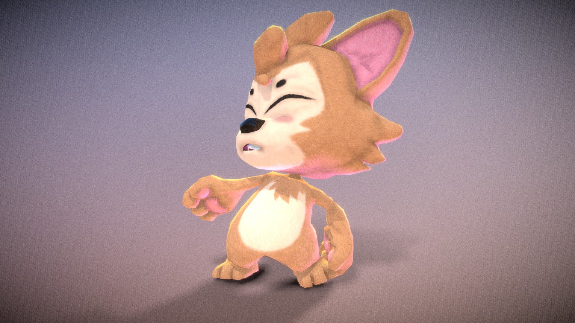 Phantom Fluffy Cool - 3D model by Mingkun Liu (@foxworksgo) [405fa3d ...