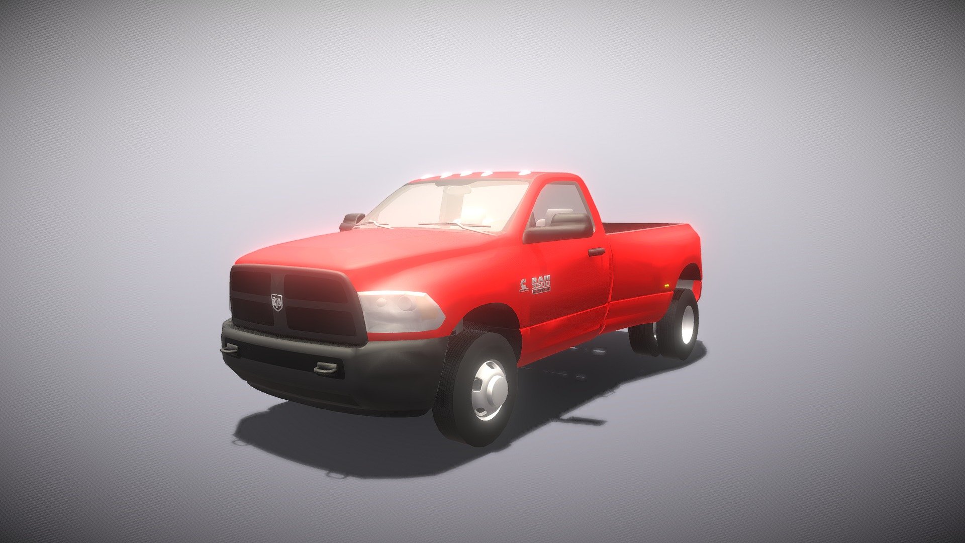 2013 Dodge Ram 3500 Single Cab - Download Free 3D model by David ...