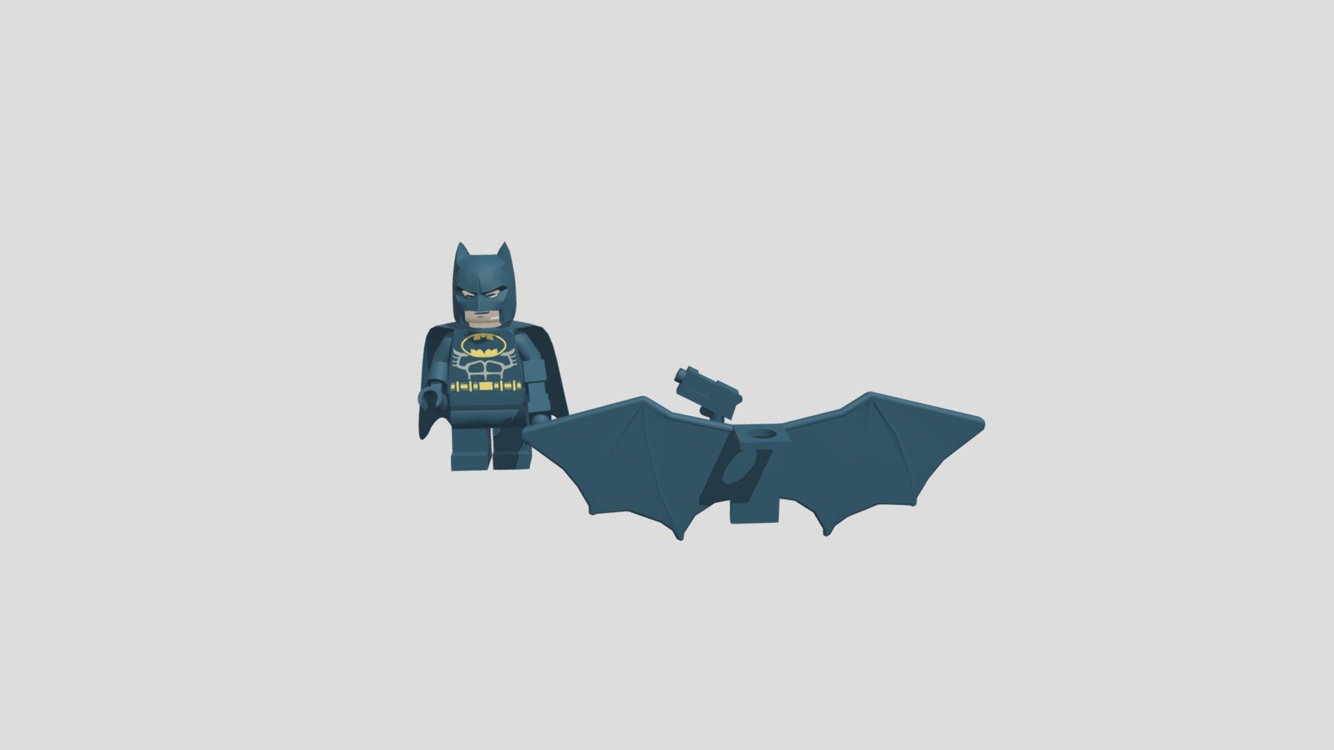 BATMAN LEGO Model with Weapons - Download Free 3D model by D-HARM-E ...