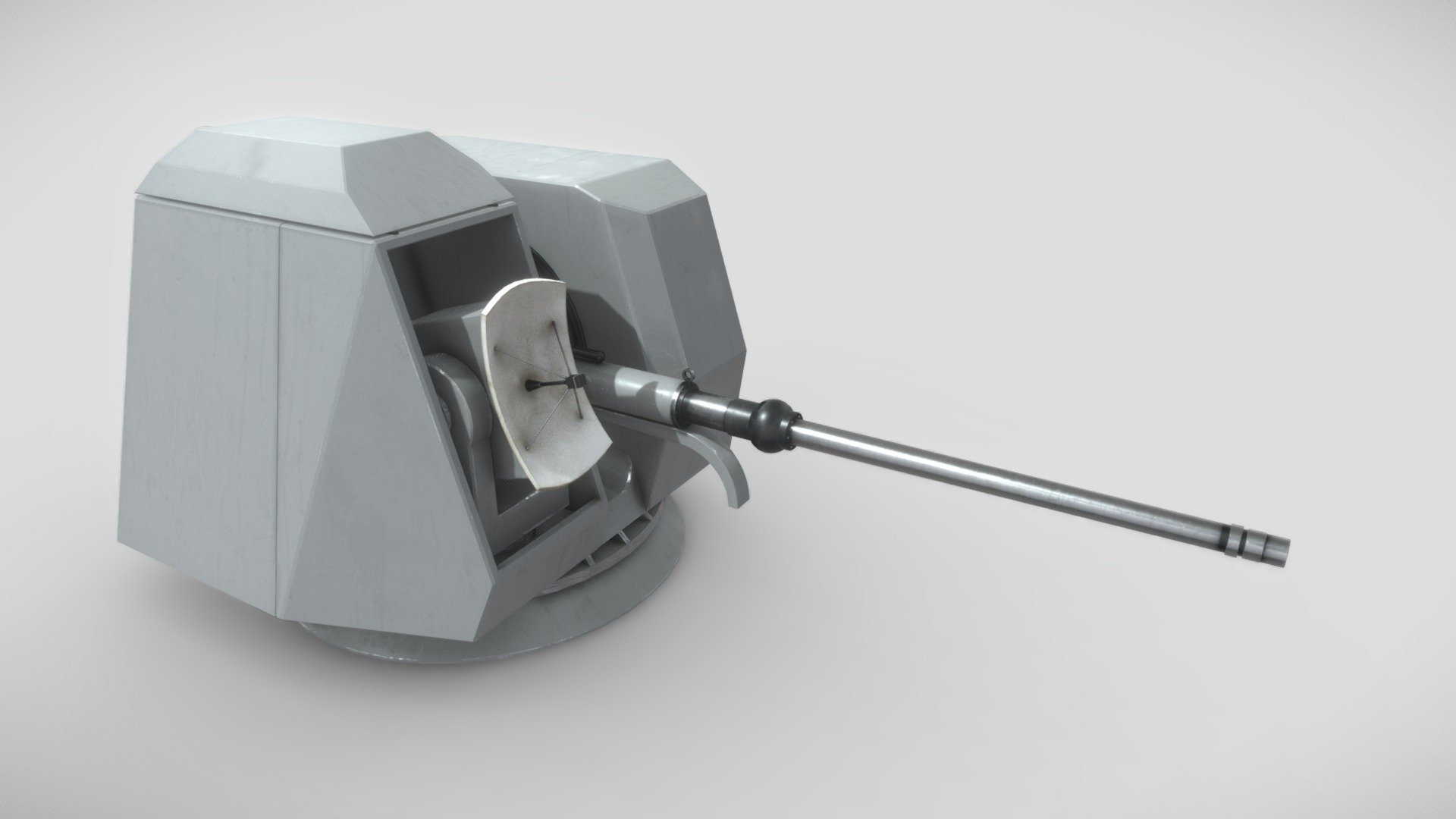 76MM Strales naval gun - Buy Royalty Free 3D model by navalsystems1980 ...