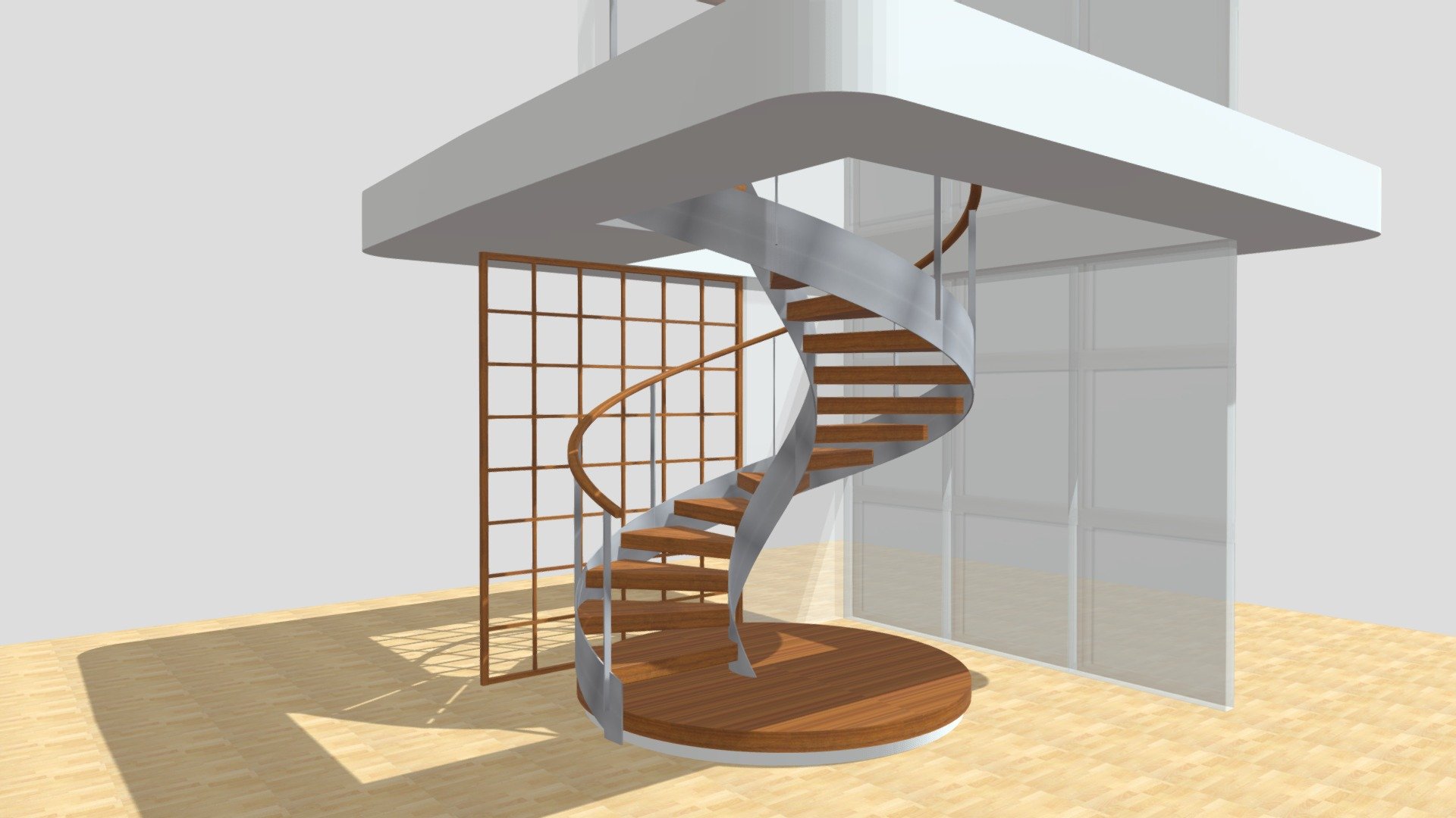 Spiral - 3D model by CAD4Wood - Alari (@cad4wood) [40653f1] - Sketchfab