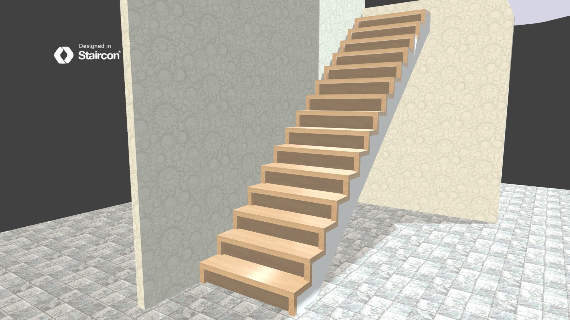 NR-Cut Stringer RB - 3D model by 3D Software for Stair Design and ...
