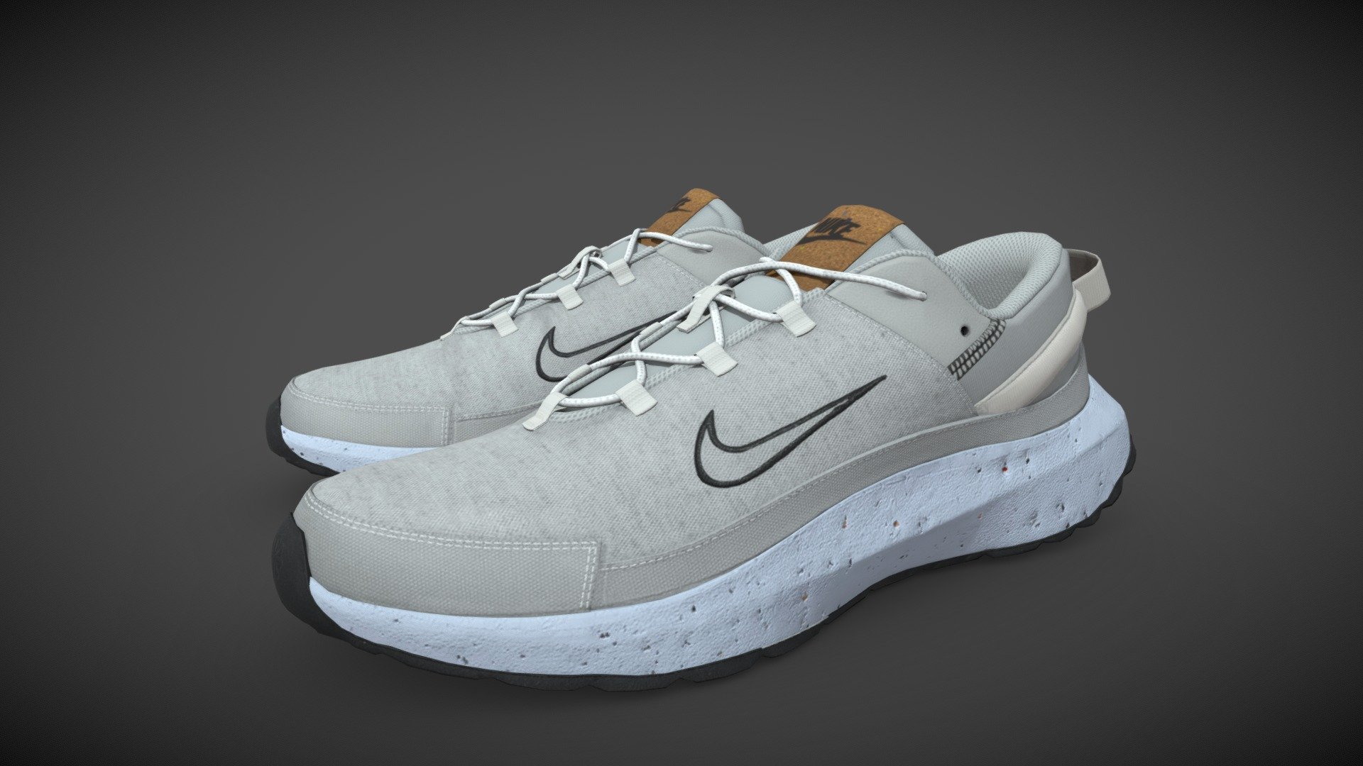 Nike Crater Remixa White - Buy Royalty Free 3D model by LowPoly-Studio ...