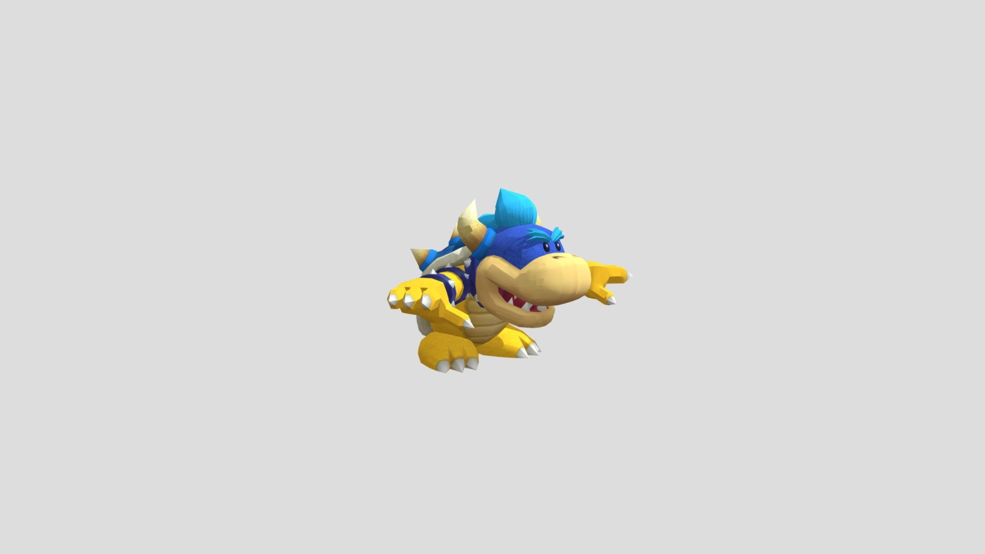 Koopa Kid - Download Free 3D model by tirrellclark.75 [406699e] - Sketchfab