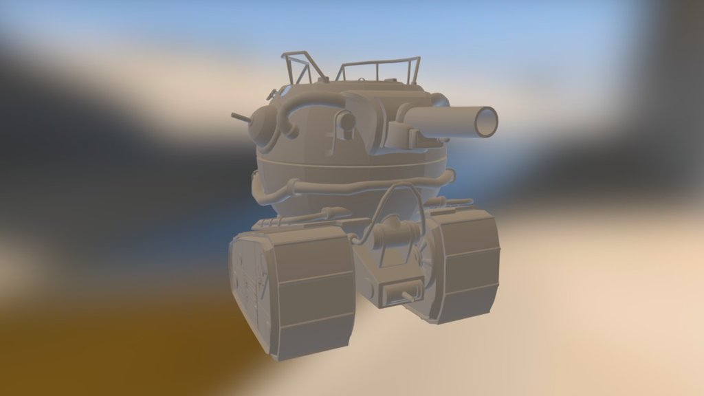 T-P.O.T Tank - 3D model by Jake Hartley (@jakehartley) [4068d45 ...