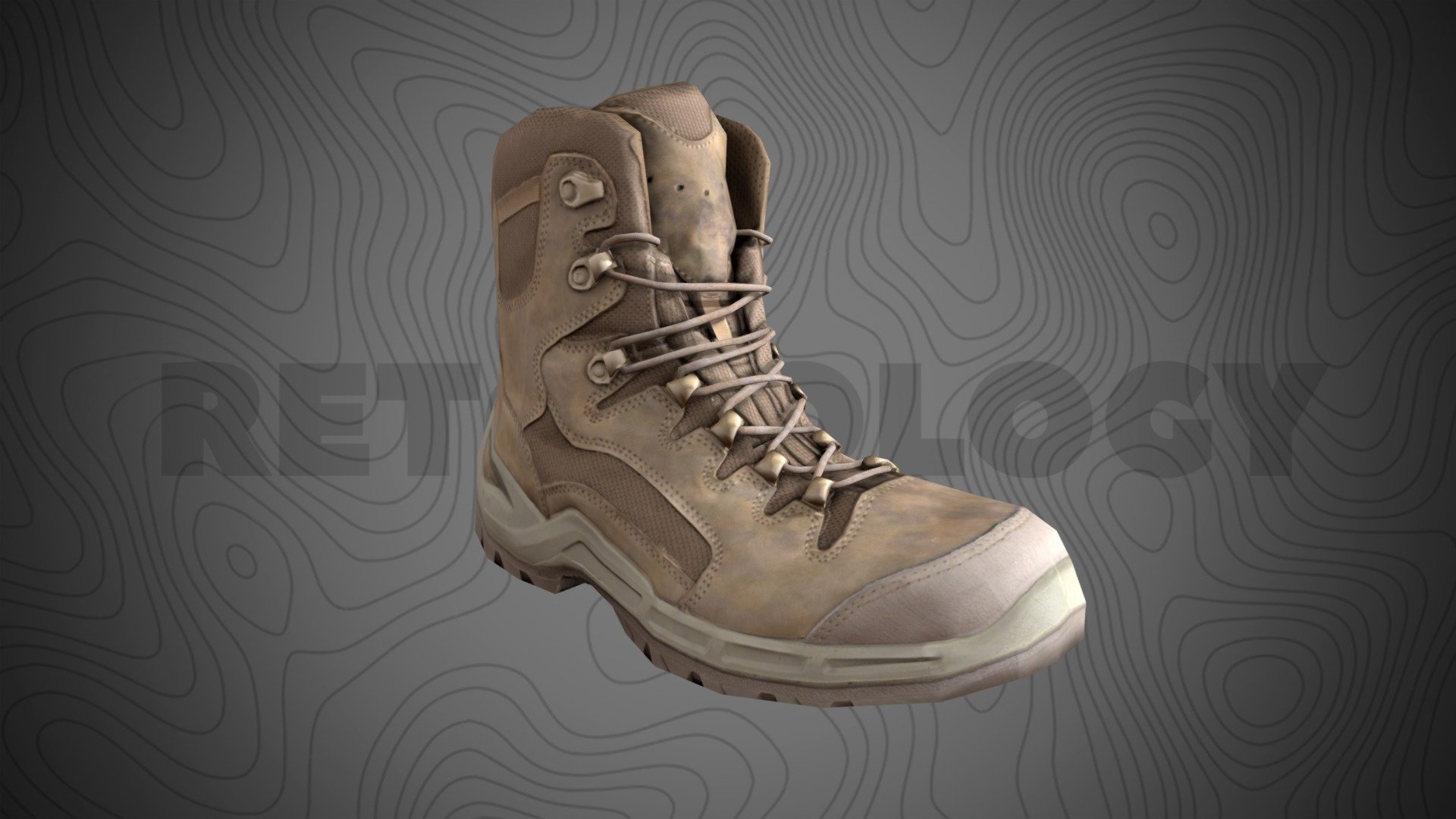 Low Poly Game Ready Boots - Download Free 3D model by DanlyVostok ...