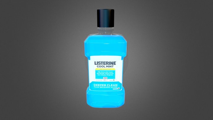 Listerine 3D models - Sketchfab