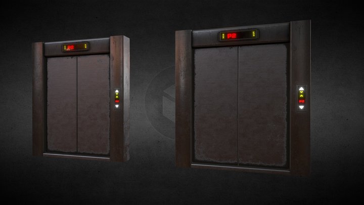 Elevator 3D models - Sketchfab