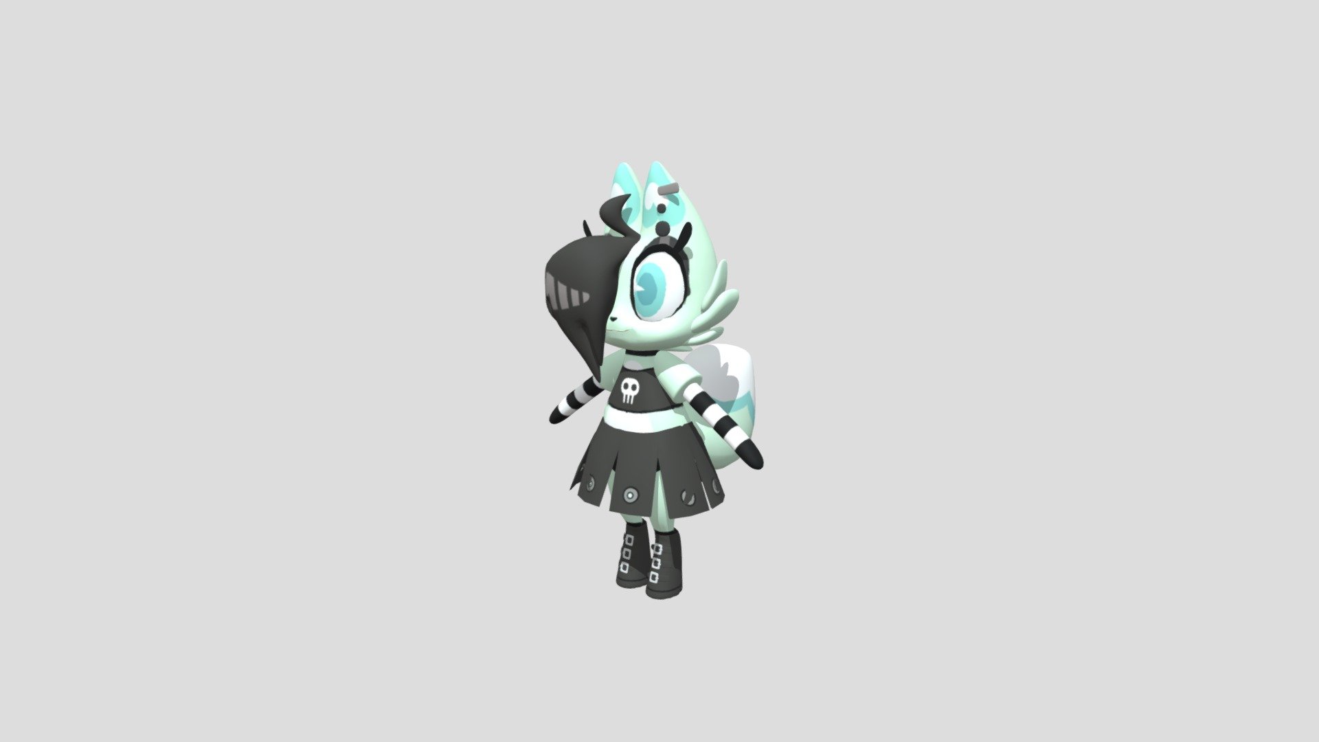 Goth Slushi (chikn nuggit) - Download Free 3D model by TV Animations ...