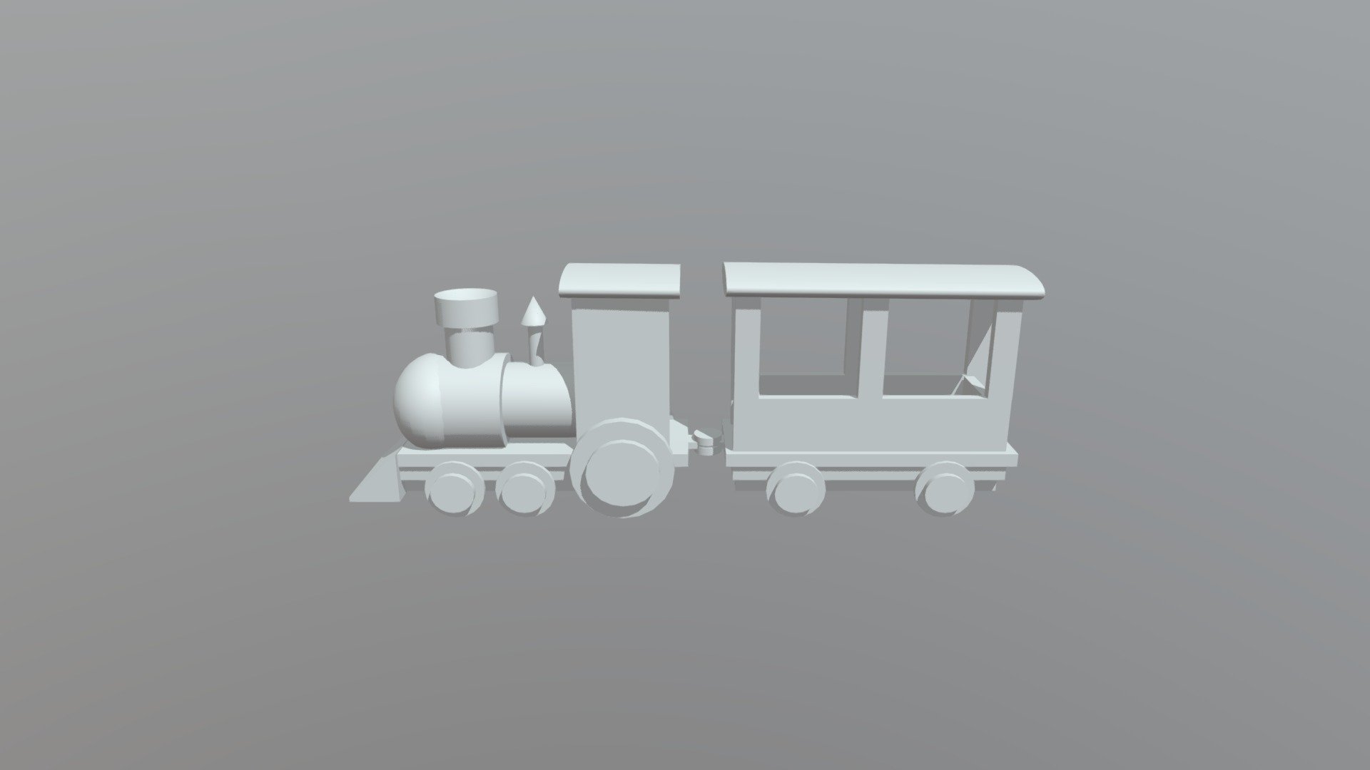 Wooden Toy Train - 3D model by JannGonzales17 [406b258] - Sketchfab