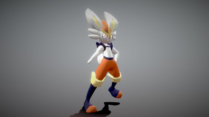 Cinderace 3D models - Sketchfab