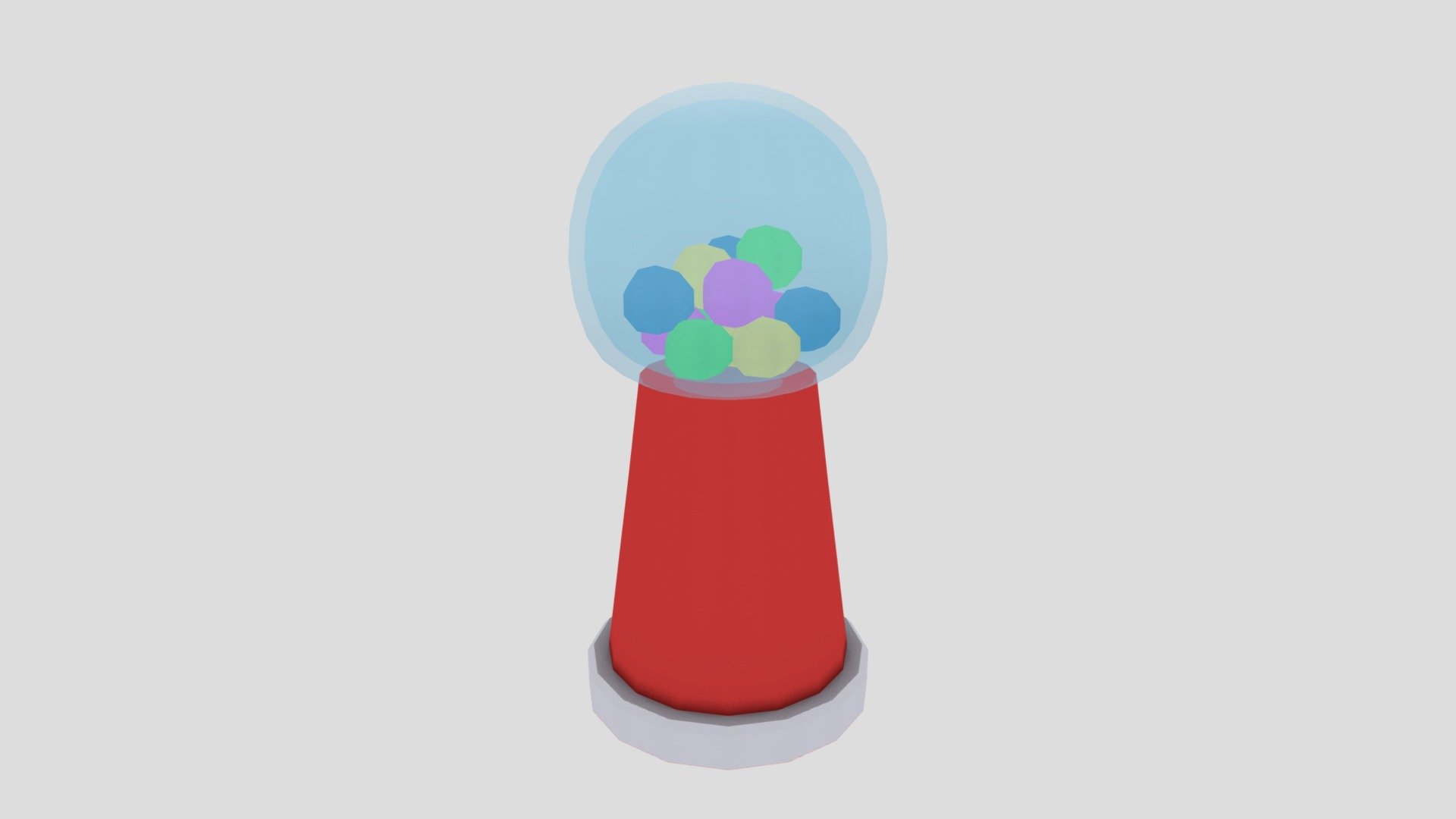 Gumball machine prop - Download Free 3D model by HiItsSterre [406c47b ...