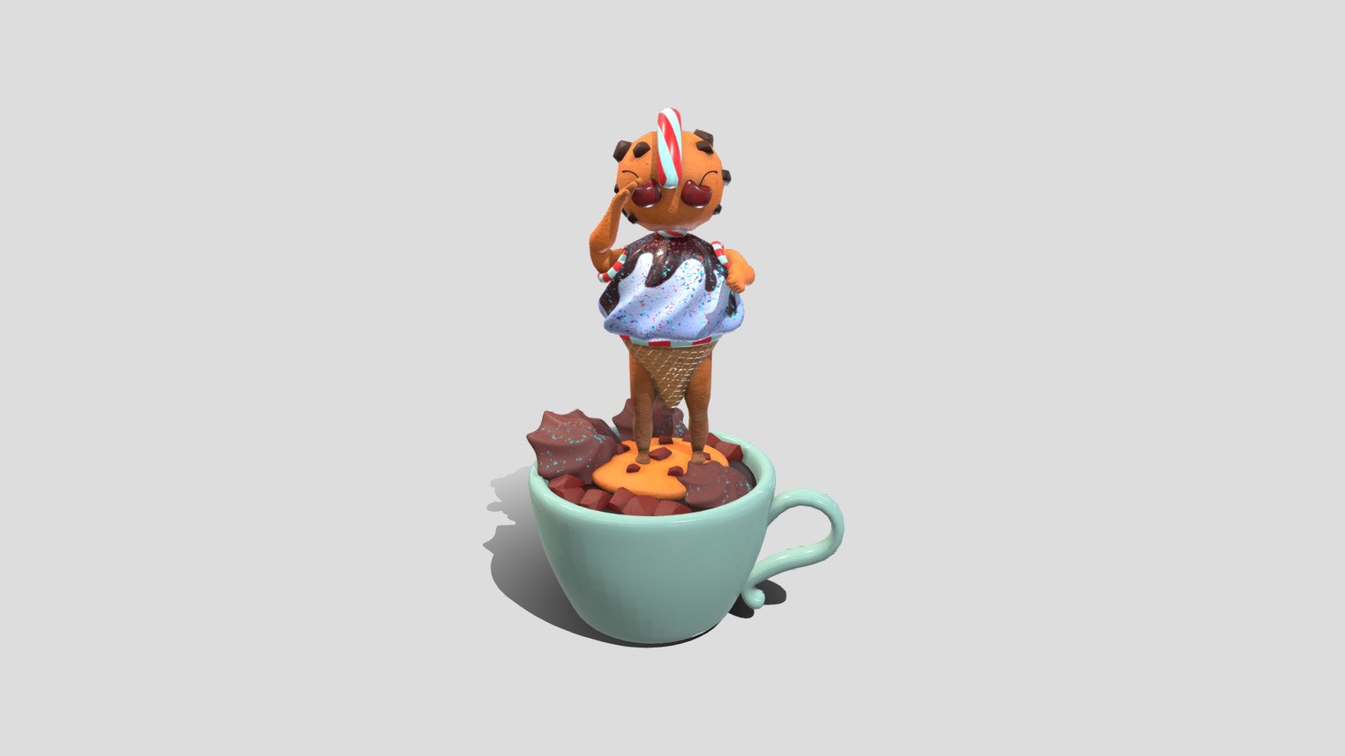 Candy People - Icy - 3D model by ardaulkumen [406e61f] - Sketchfab