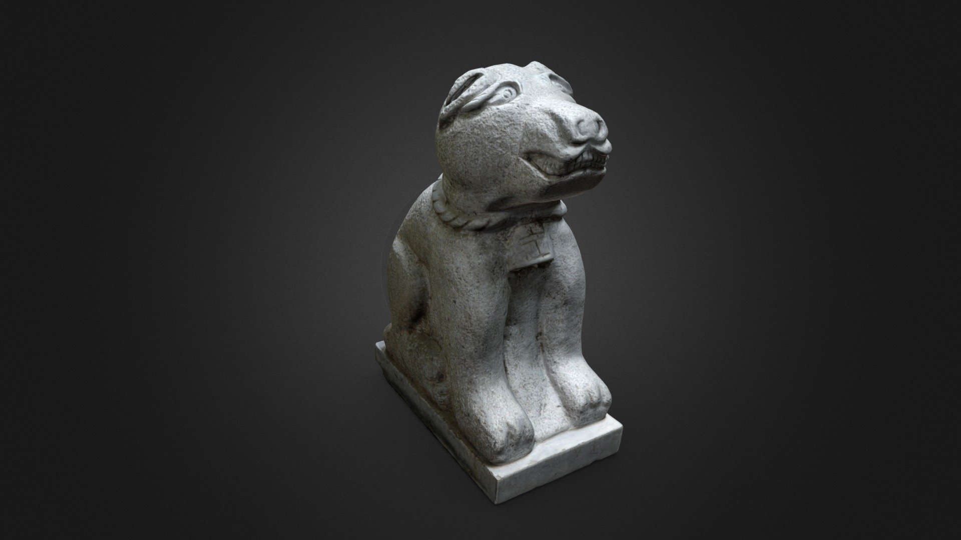 Chó đá - 3D model by Di sản văn hóa Việt Nam (@dd.design) [406ec64 ...