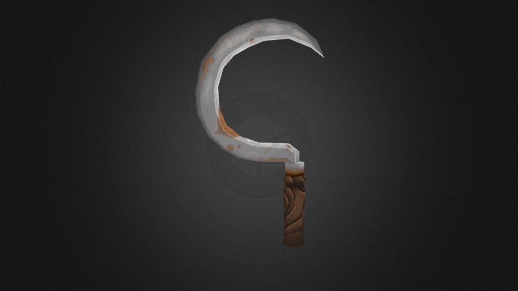 Sickle - 3D model by Tom Pearce (@tpearce36) [406ee2b] - Sketchfab