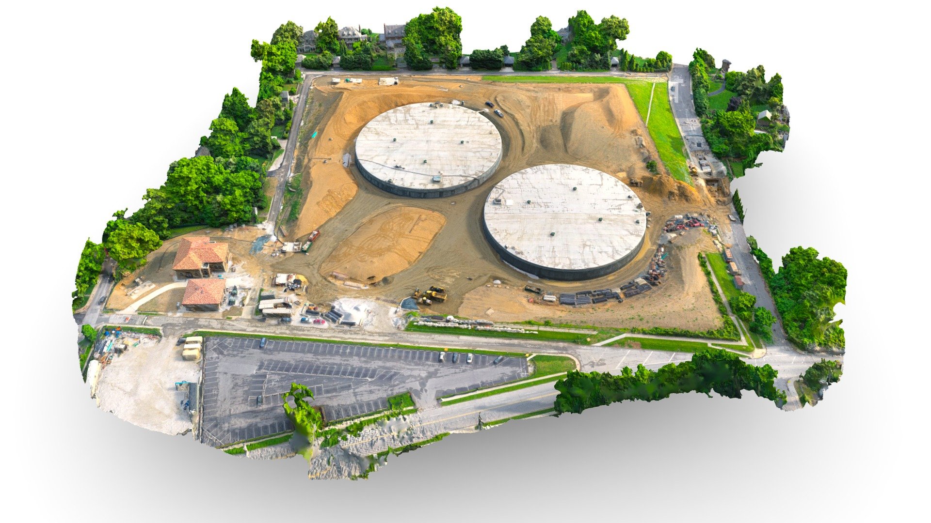 Guilford Reservoir Construction - 3D model by Four Stops (@fourstops ...