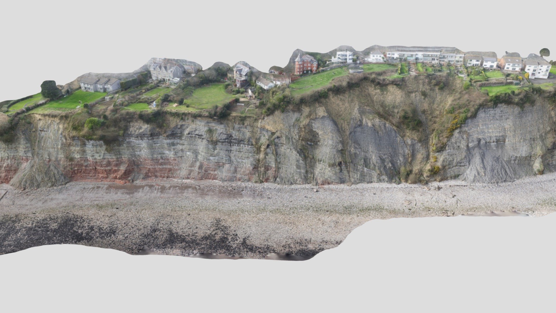 Penarth Cliffs (South Wales) March 2017 - 3D model by Mitchell ...
