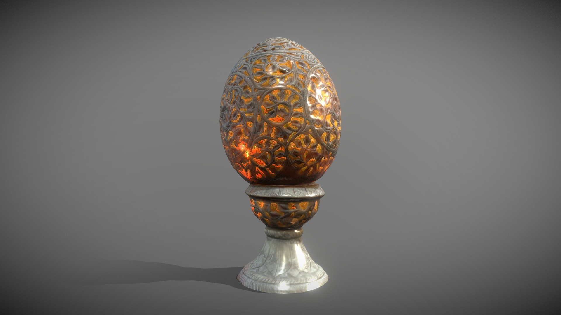 Jaipur Marble Lamp - Buy Royalty Free 3D model by adityamalhotra97 ...