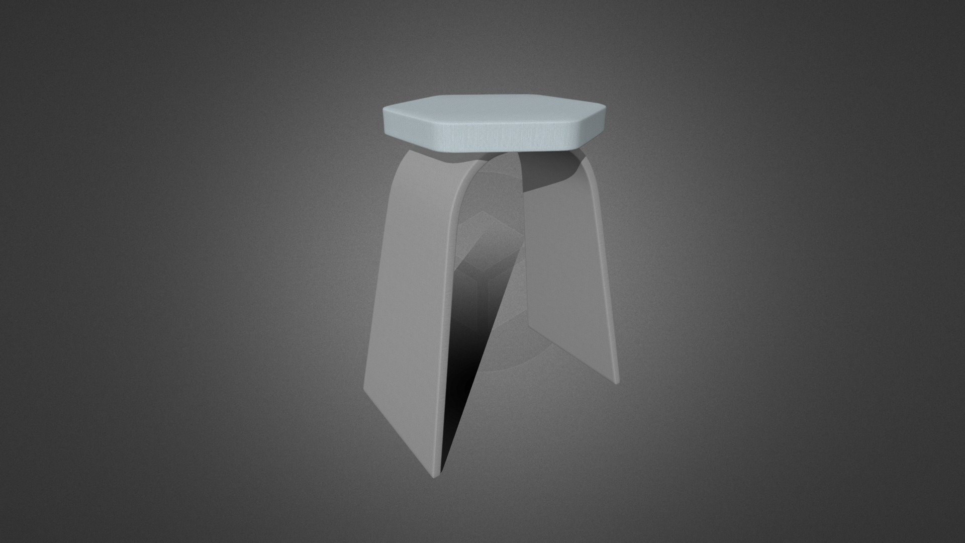 Stool "Hexa" inspired by Stable Diffusion - Download Free 3D model by ...