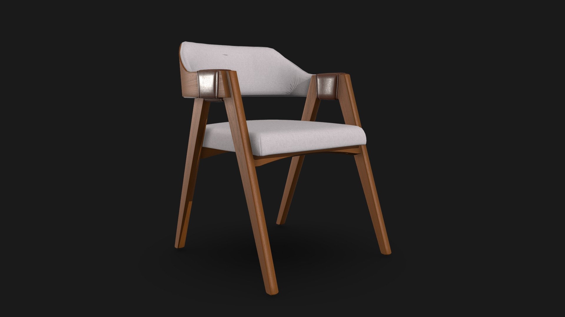 Chair_frame - 3D model by gustavorezende3d [40734de] - Sketchfab