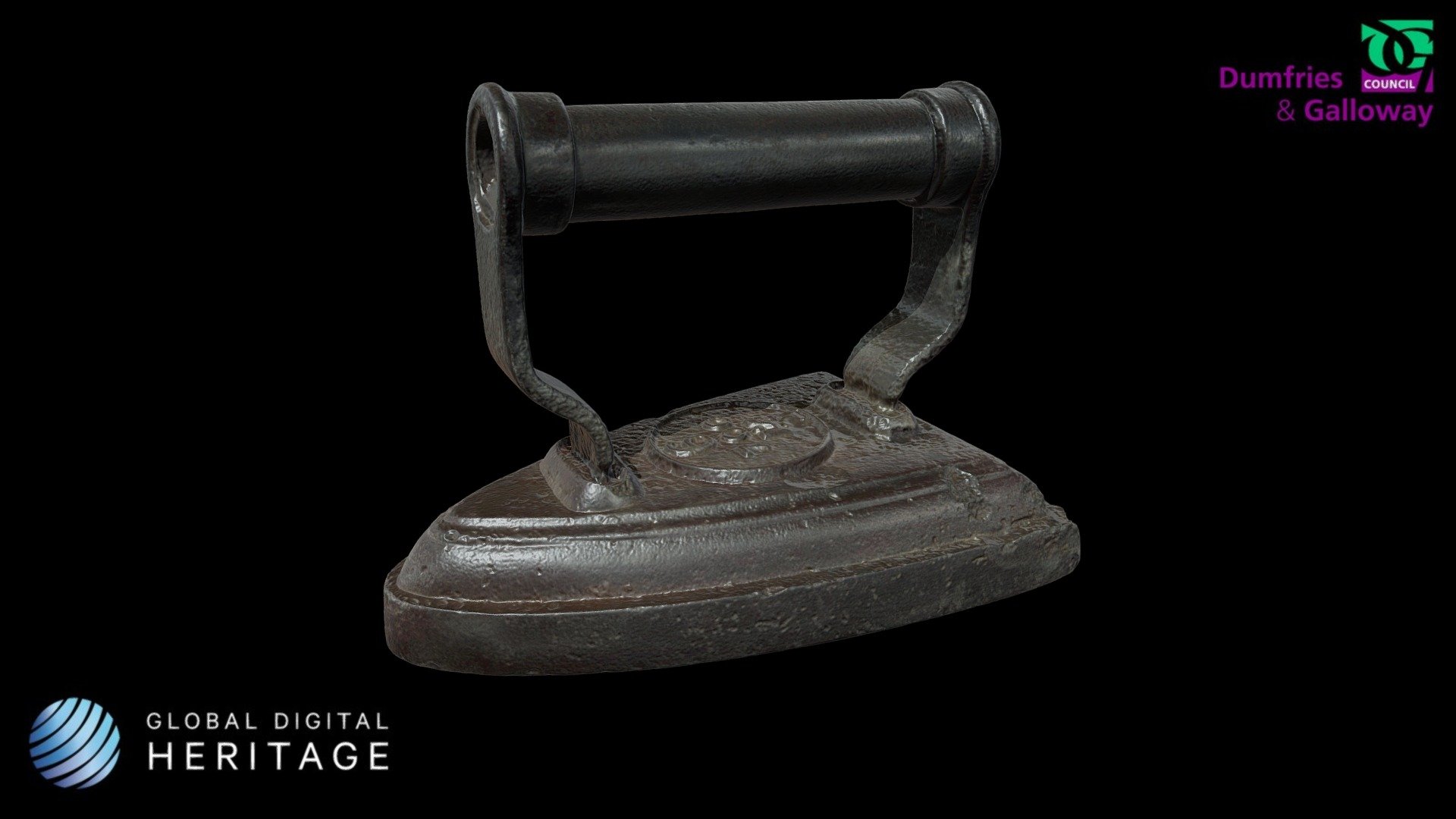 Victorian Flat Iron - Download Free 3D model by Global Digital Heritage ...