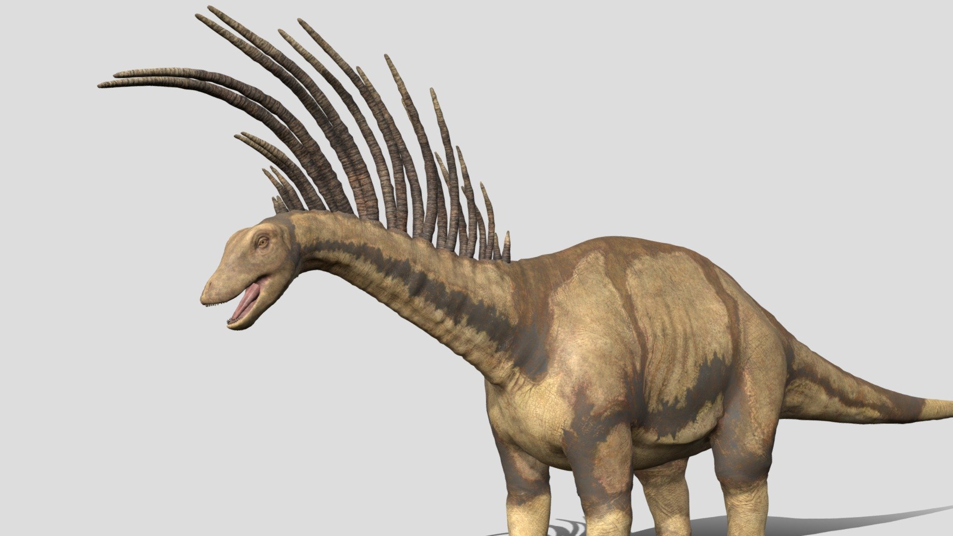 Amazing Dinoworld 2 Bajadasaurus - Download Free 3D model by Jurassic ...