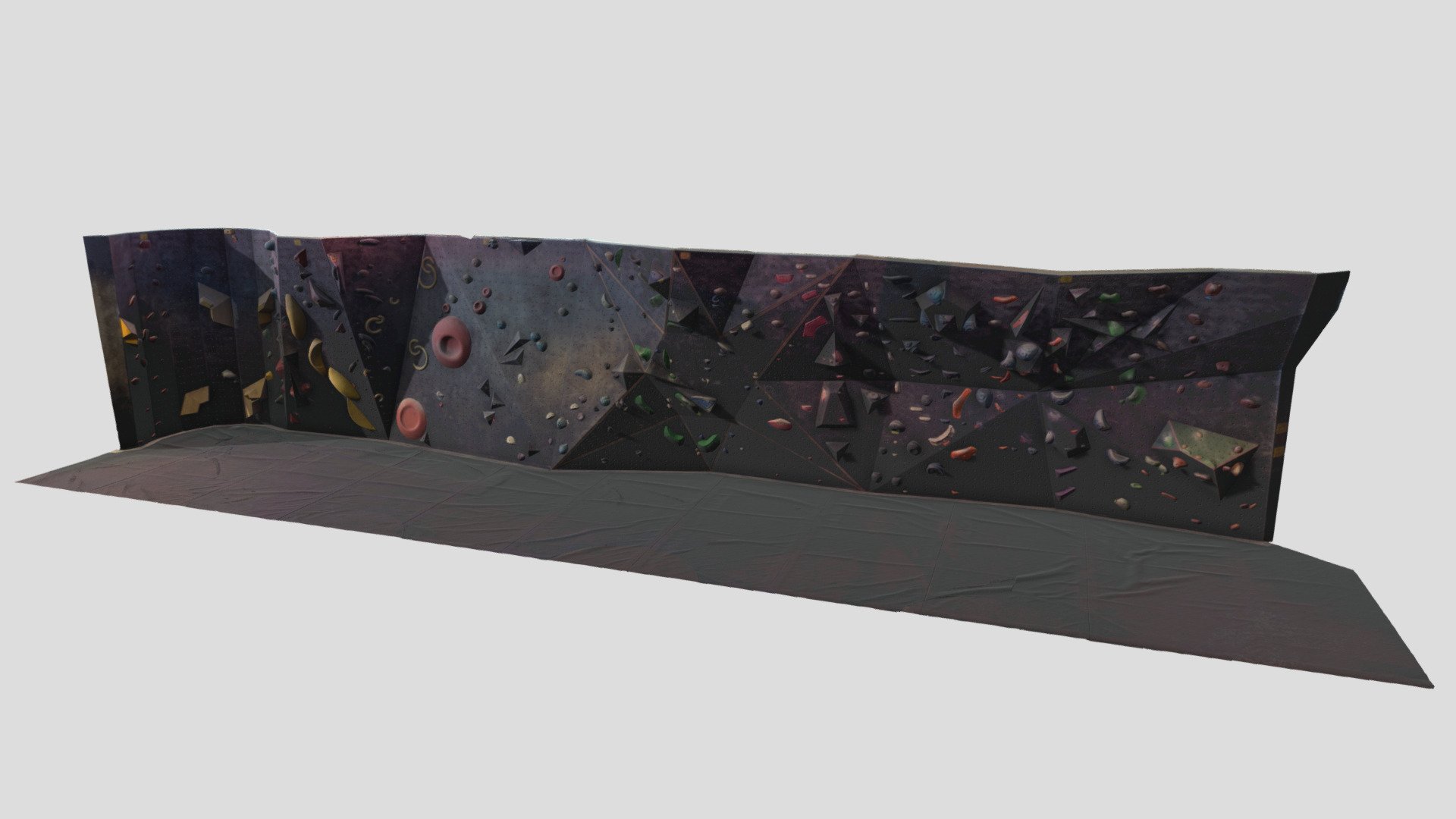 Wall of Fame - Boulderhaus Heidelberg - Mesh - 3D model by 3dgeo ...