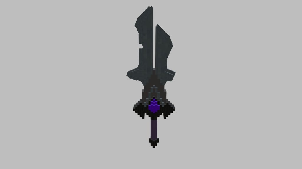 Dark-Purple Sword - 3D model by Lix3nn [4075dee] - Sketchfab