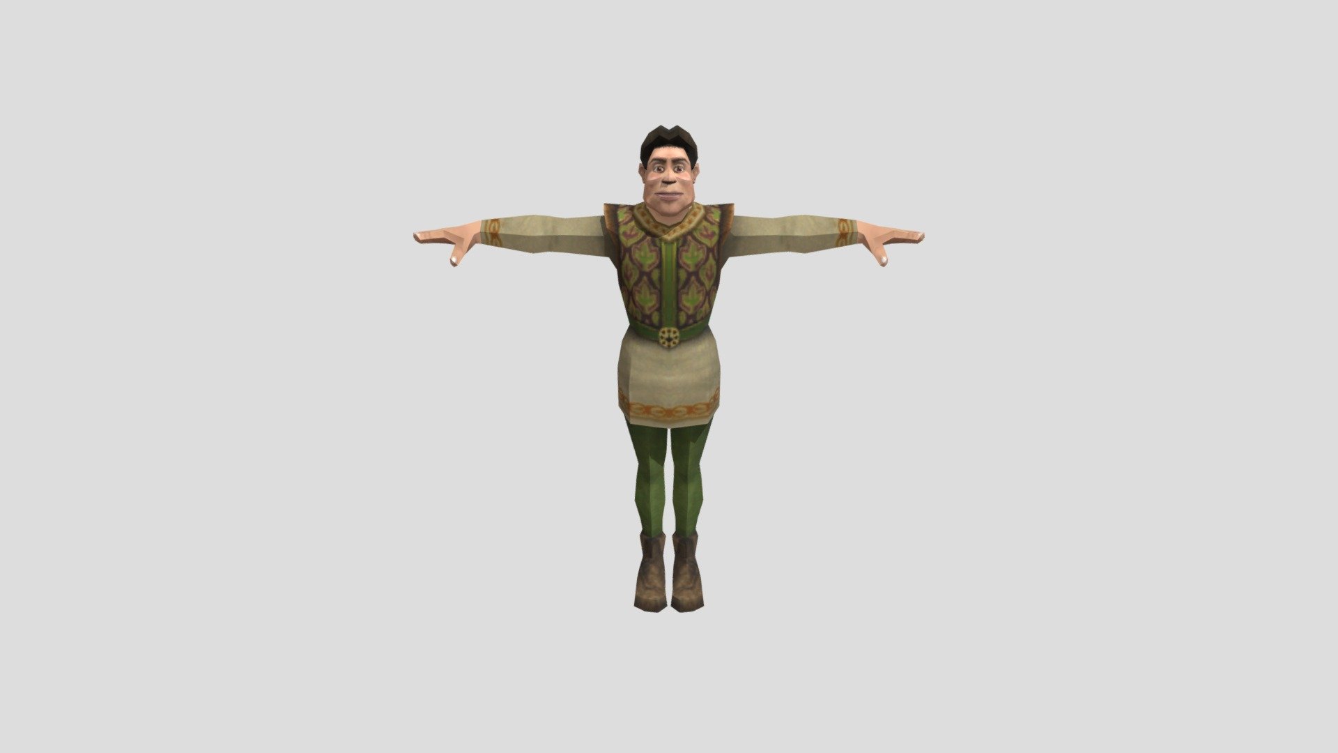 PC Computer - Shrek 2 - Shrek Human - Download Free 3D model by kyle ...
