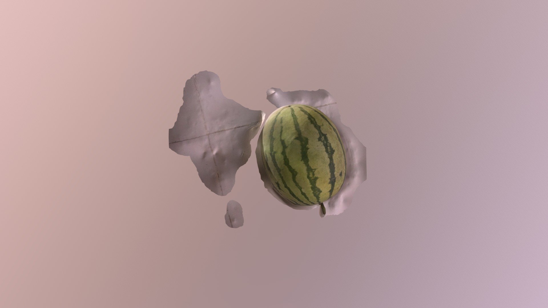 watermelon - 3D model by liphy [40779f6] - Sketchfab