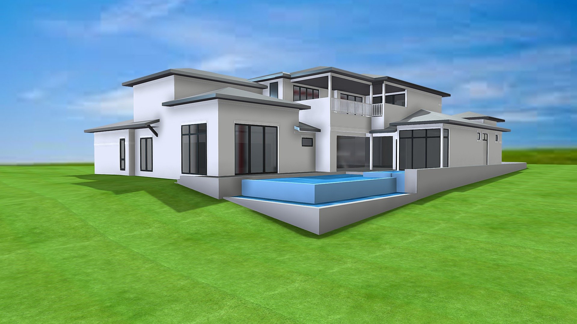 Betty Dixon - 360 spin model of 3D house - 3D model by Render3DQuick ...