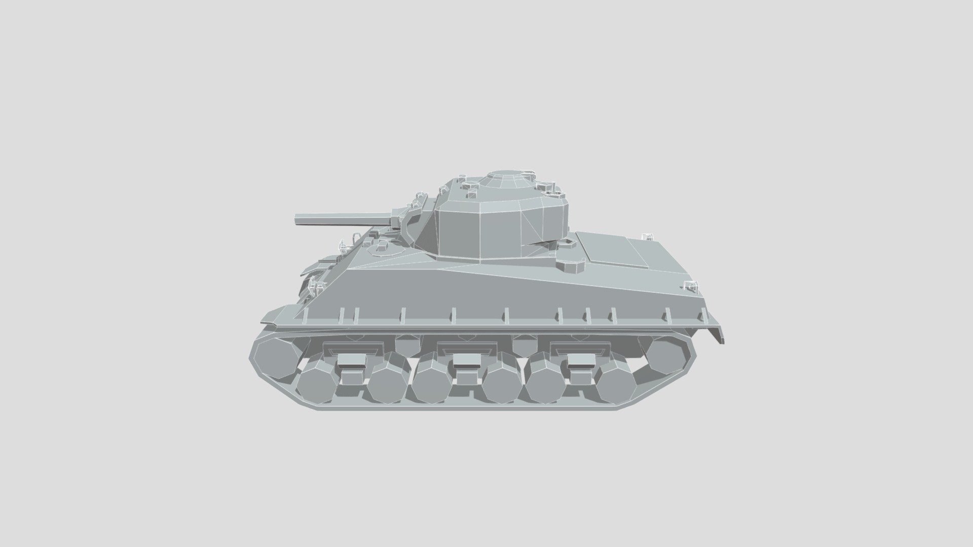 M4A3 Sherman tank - Download Free 3D model by mudroljub [40799cb] - Sketchfab