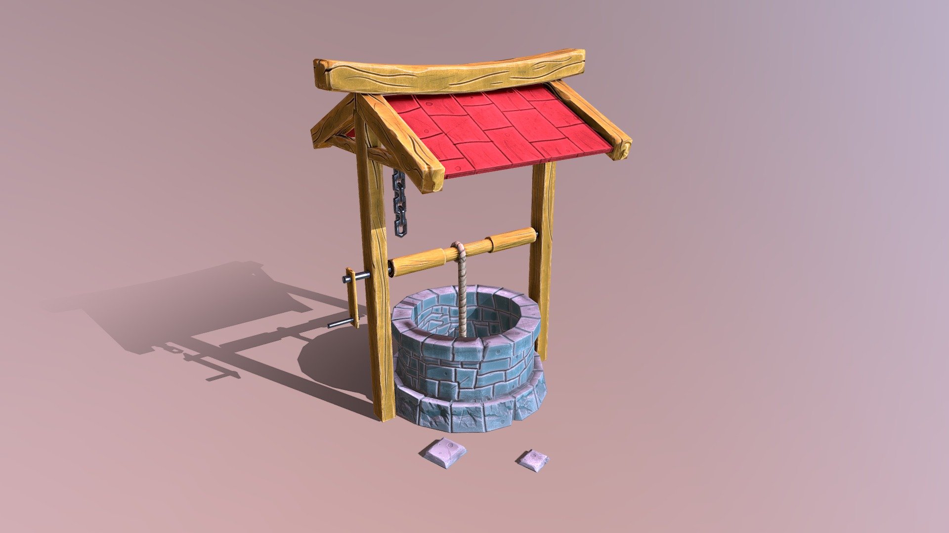 Stylized Well - Download Free 3D model by Vladyslav Yakovenko (@vld.y ...