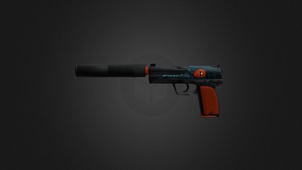 USP-S | Caiman - 3D model by krakencommunity [407a013] - Sketchfab