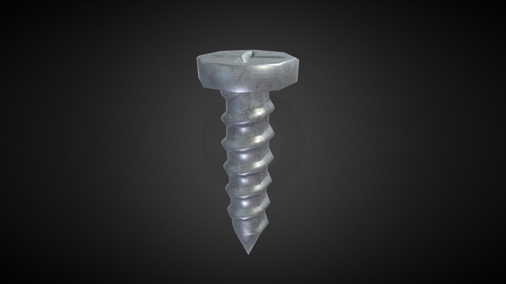 Just a screw - Download Free 3D model by XialiMu.Bell [407a4e7] - Sketchfab