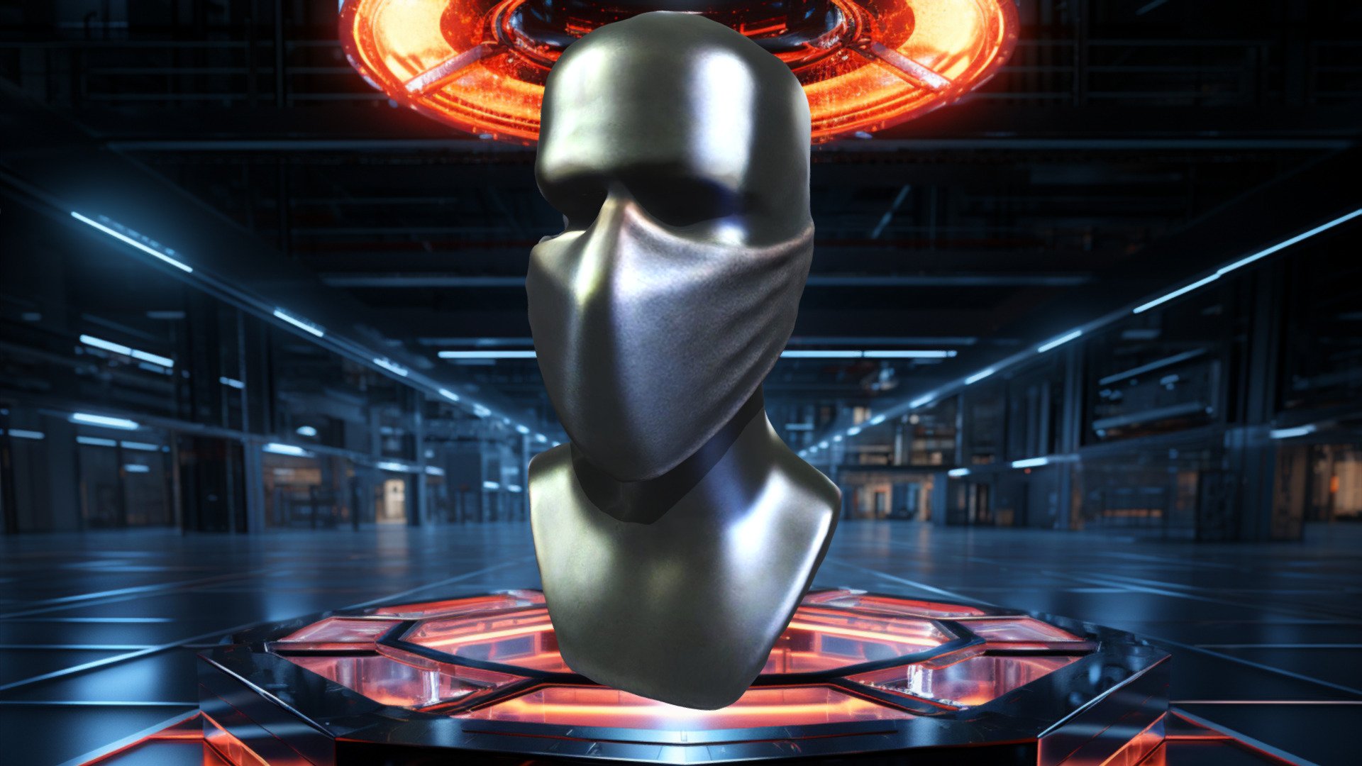 AI Generated 3D - Tactical Mask 1 - Download Free 3D model by Eve Bat ...