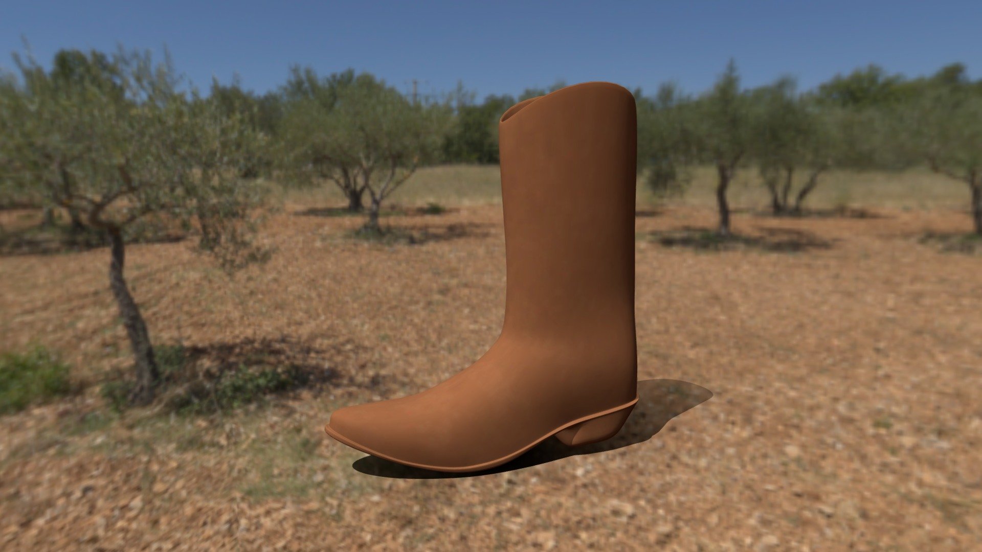 Cowboy Boot - 3D model by merajfathi [407c109] - Sketchfab