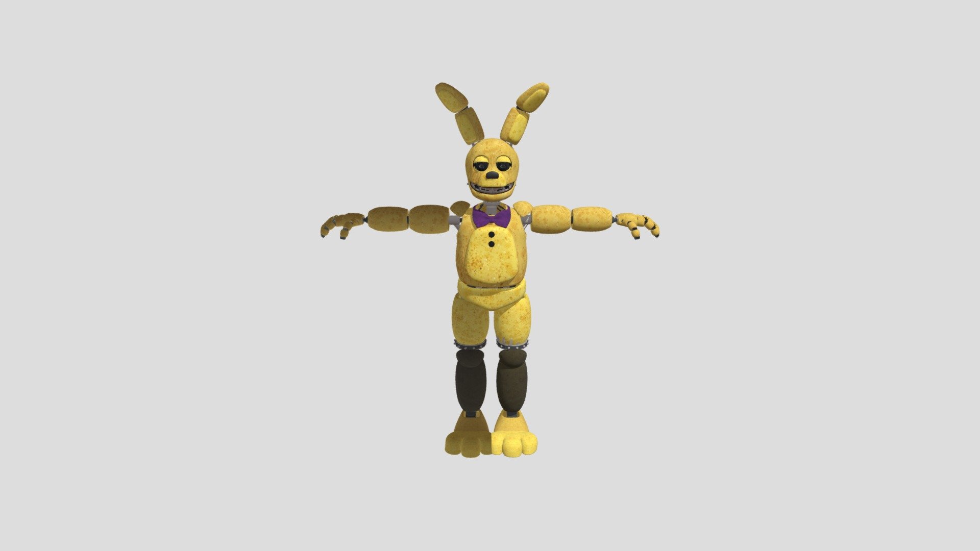 Springbonnie Thudner TM2 FBX - Download Free 3D model by Grey Candy ...