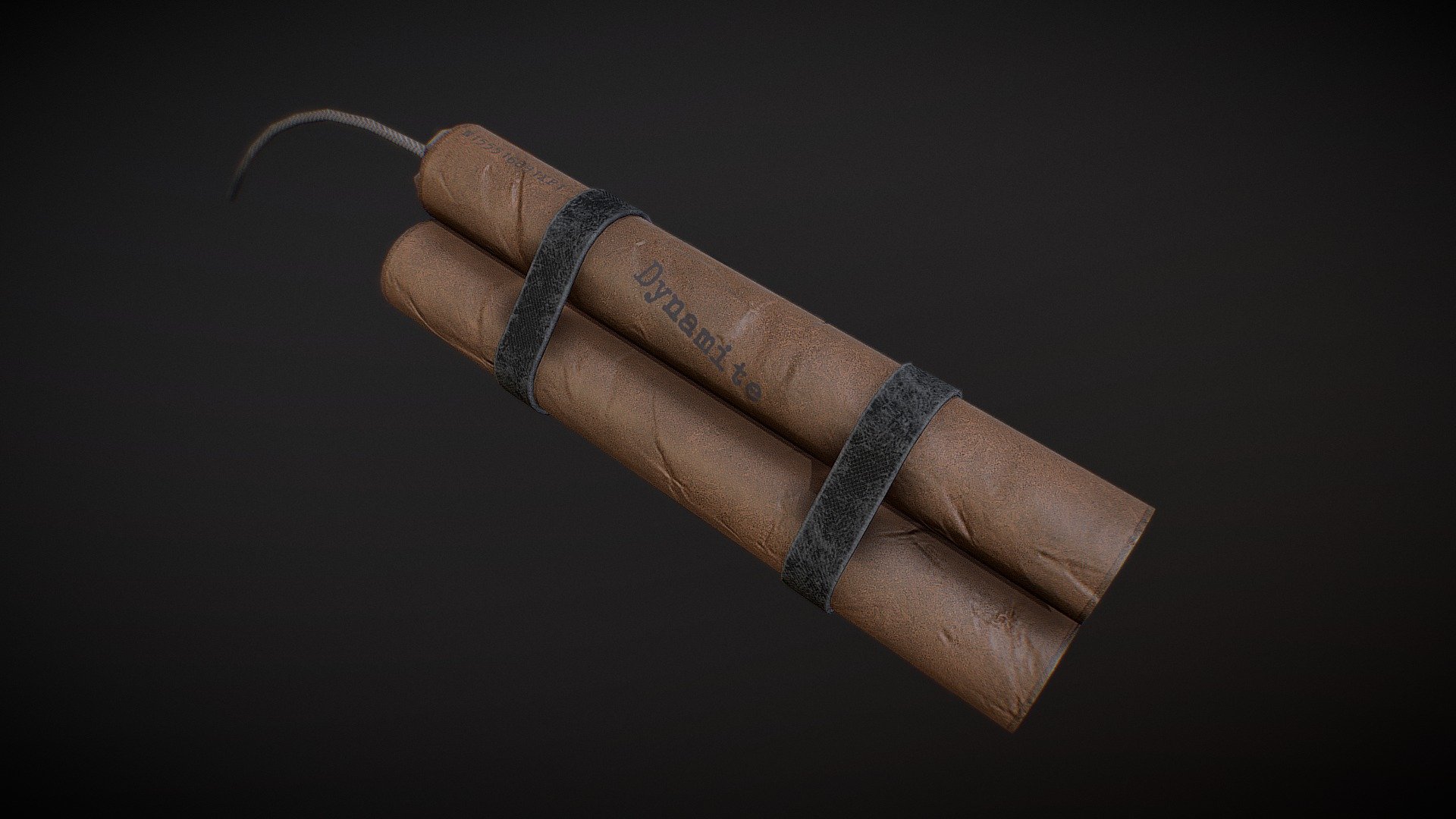 Dynamite - 3D model by Tuuttipingu [407ce55] - Sketchfab