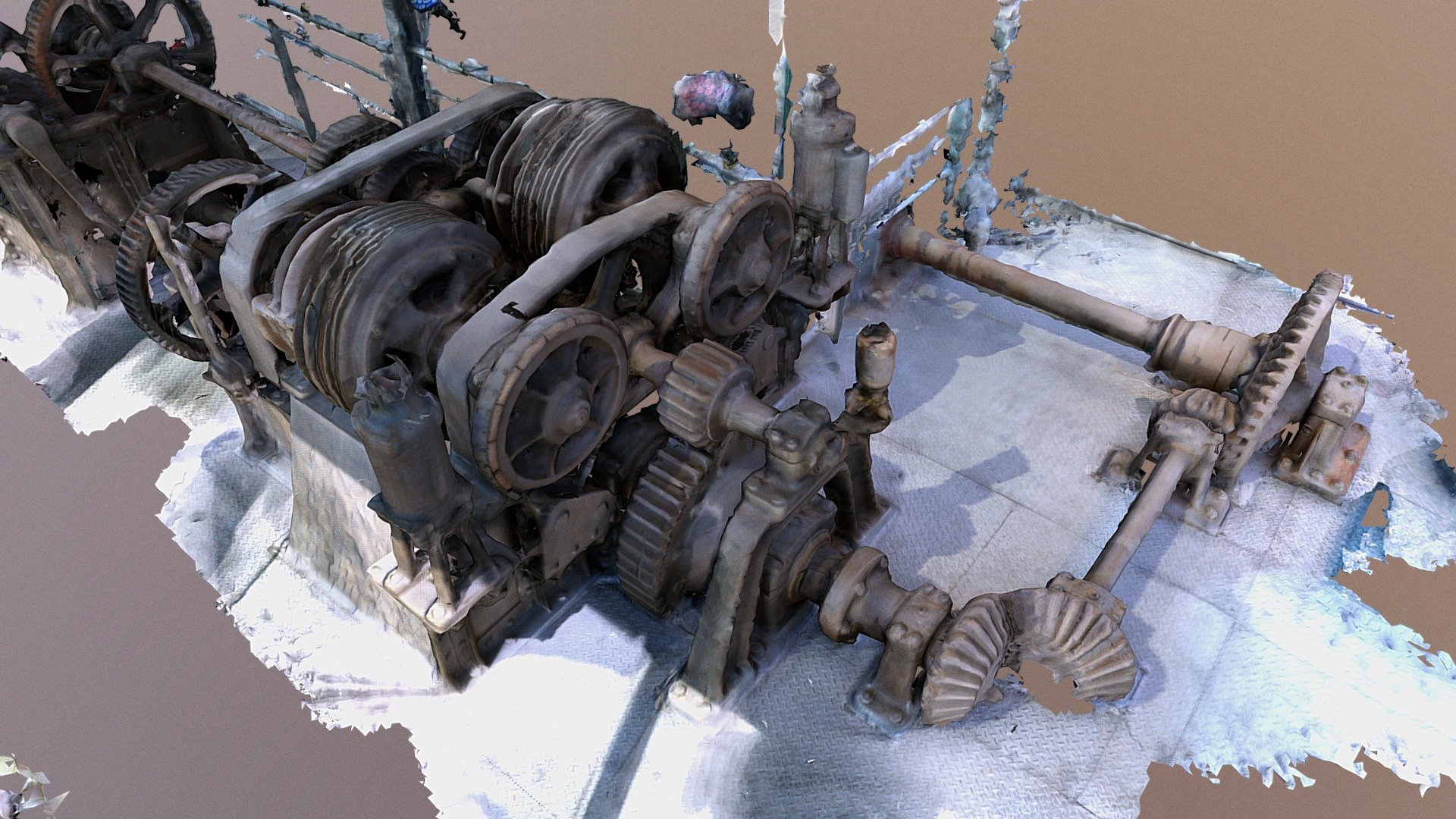 French Drawbridge Machine - Tango 3D Scan - Download Free 3D model by ...