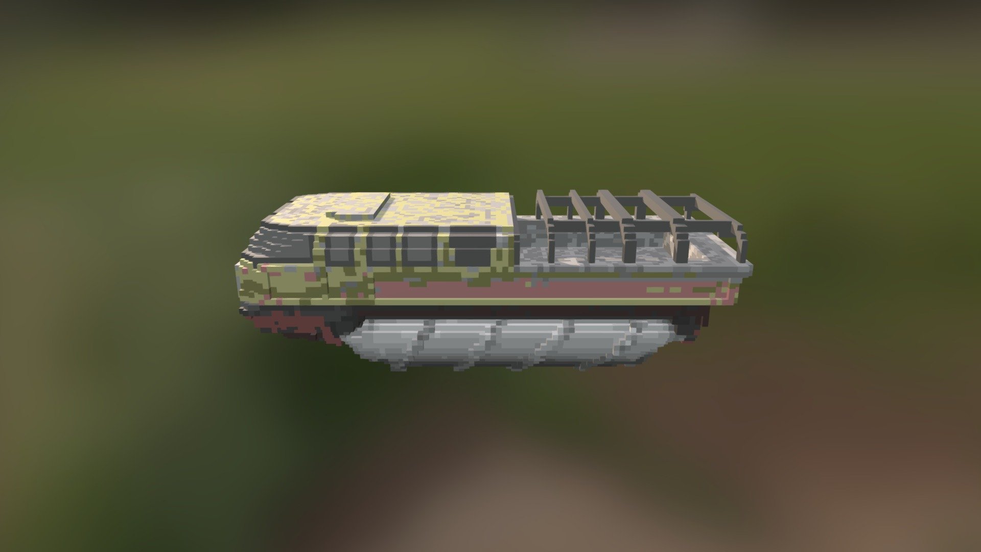 Soviet Screw Vehicle Voxel - Download Free 3D model by WaxFreeOintment ...