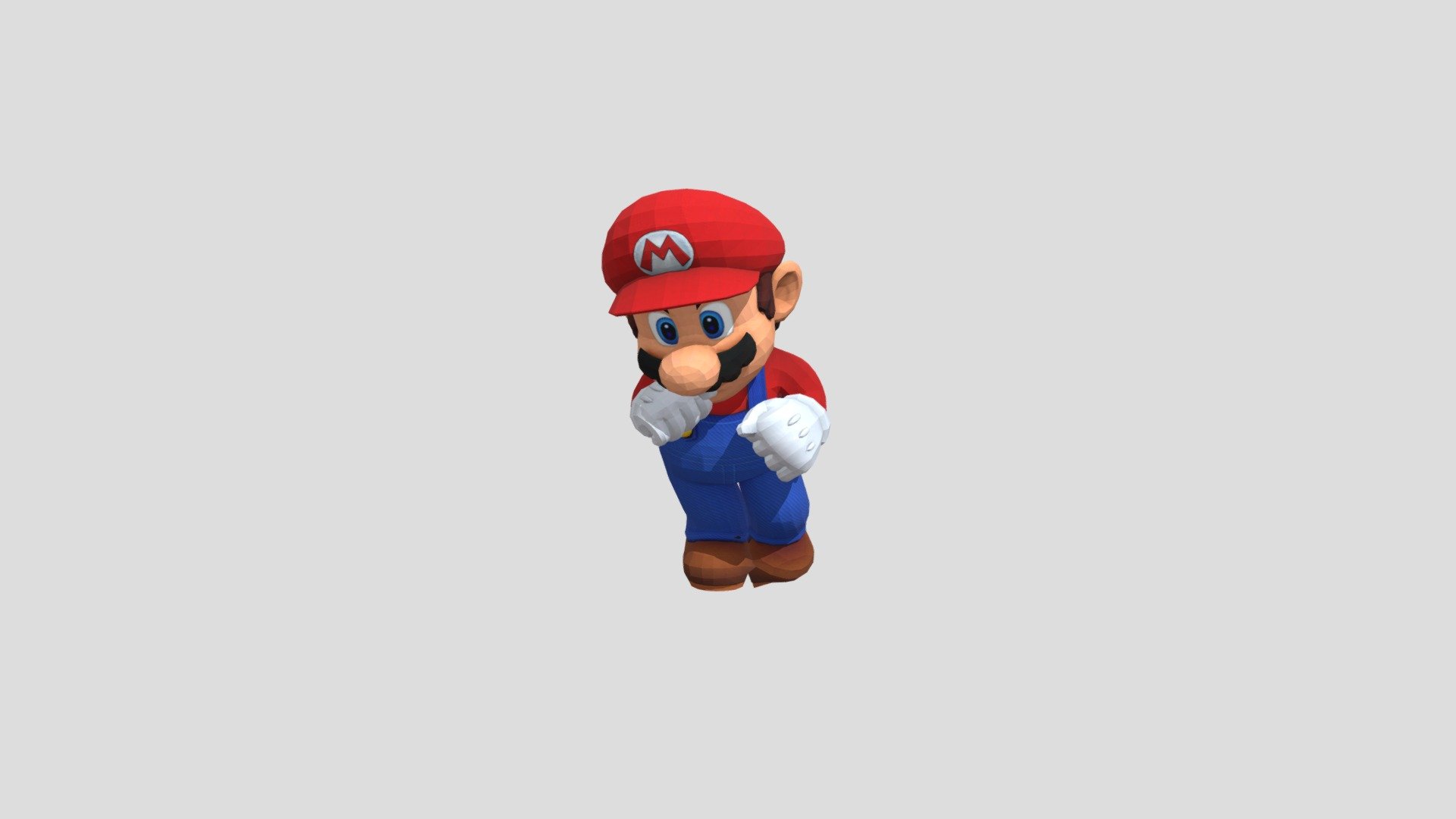 Mario jogging - Download Free 3D model by henryboi825 [4088211] - Sketchfab