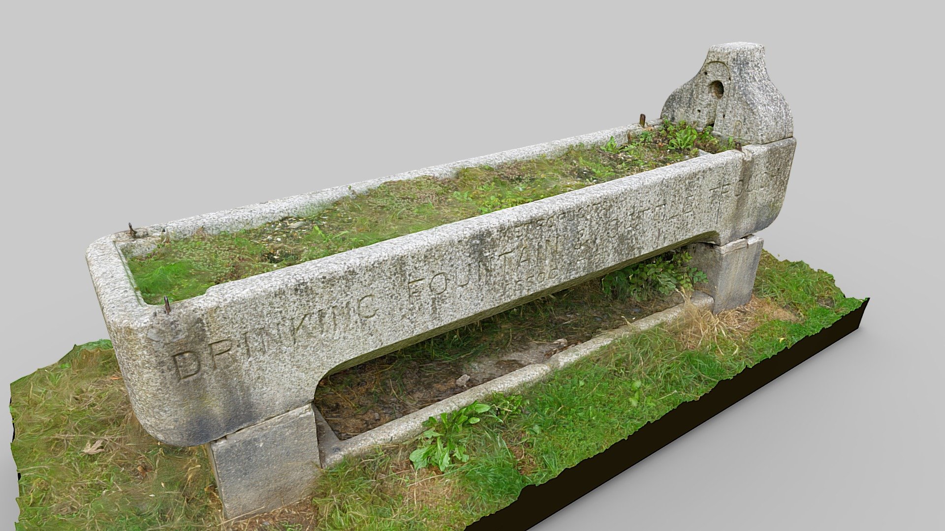 Cattle Trough Brockwell Park - Download Free 3D model by artfletch ...