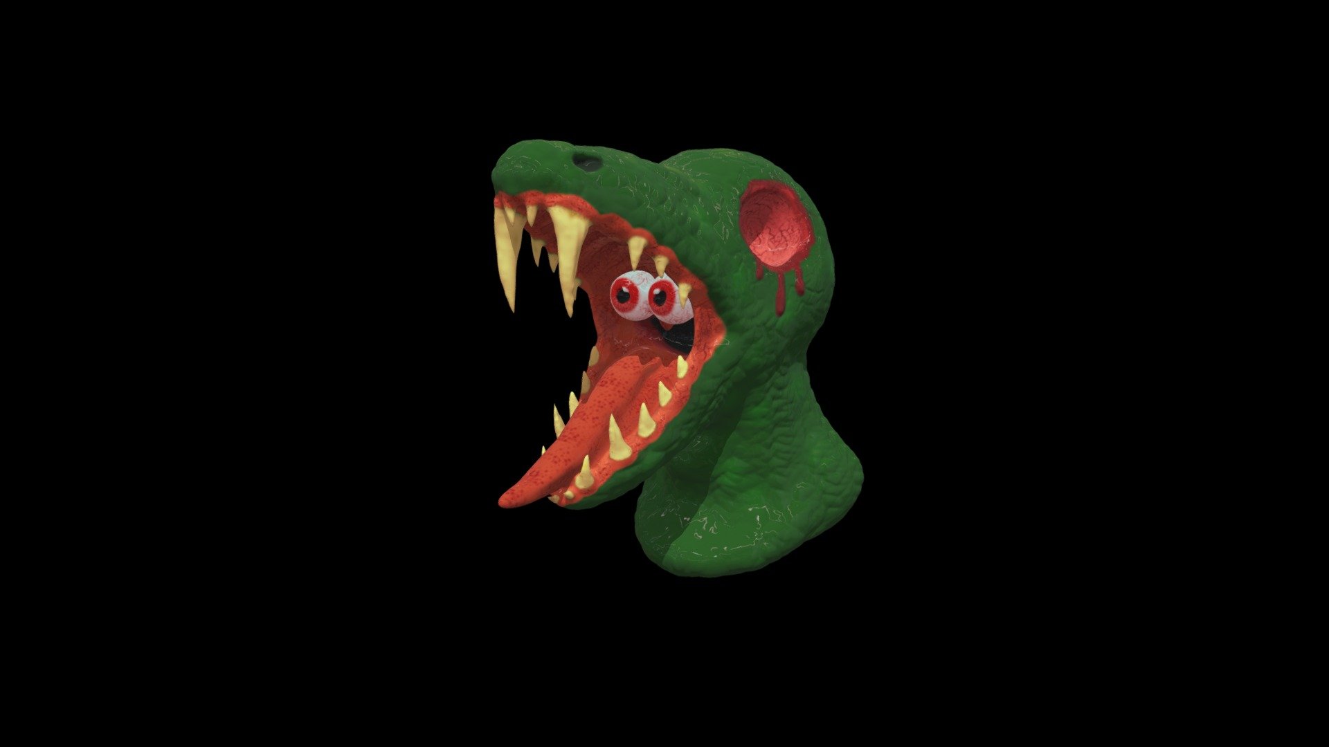 Mouth Head - 3D model by Tigerlilly2931 [4088410] - Sketchfab