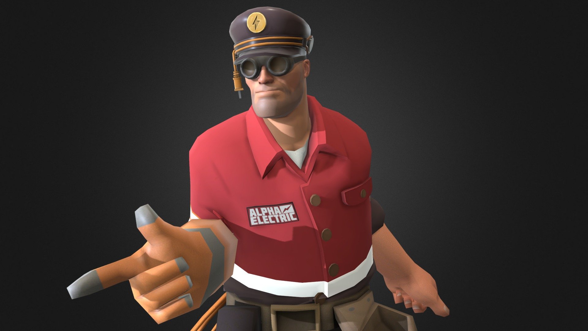 Electrician Set - 3D model by Patrik Strnisko (@PocketWorkshop ...